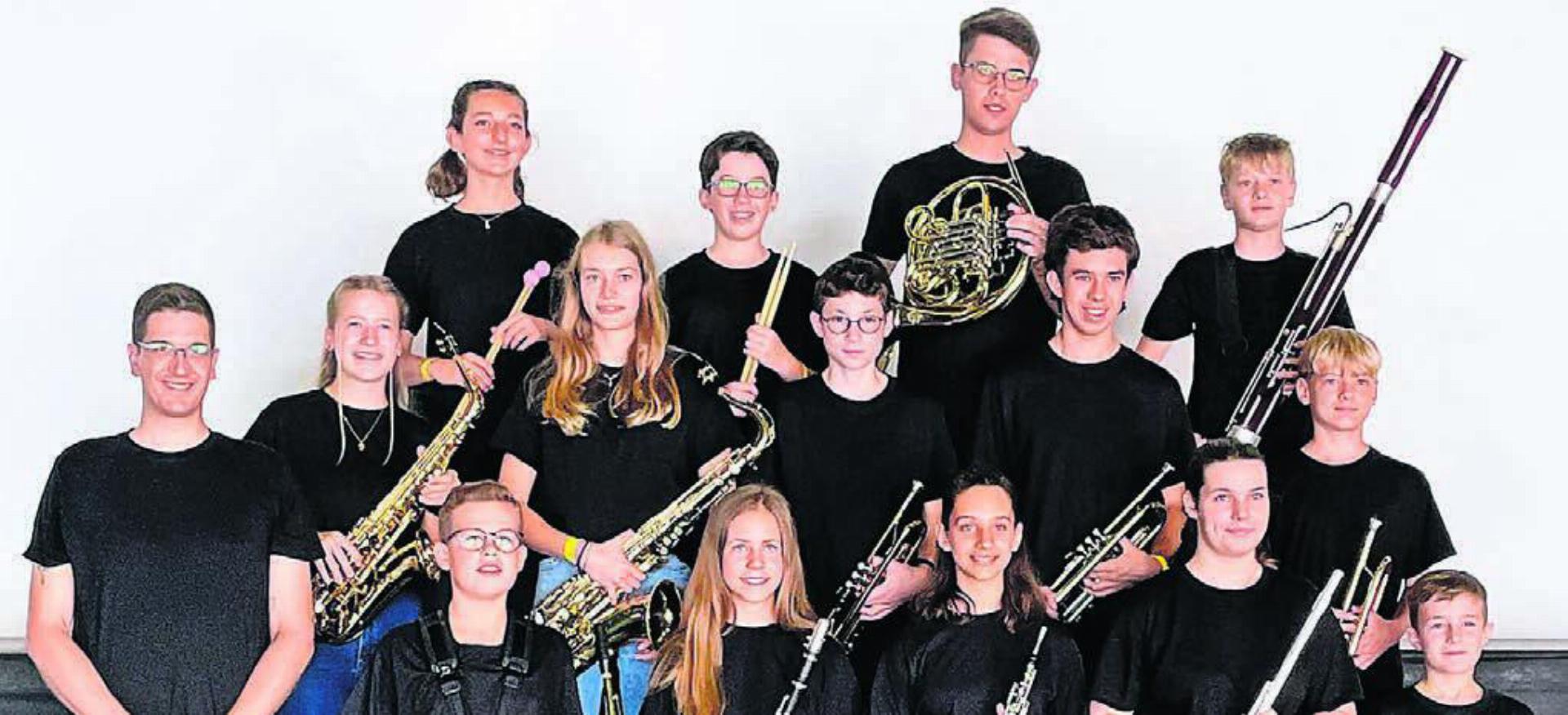 Bereit für den grossen Auftritt: Das Jugendensemble Vivace lotst sein ...