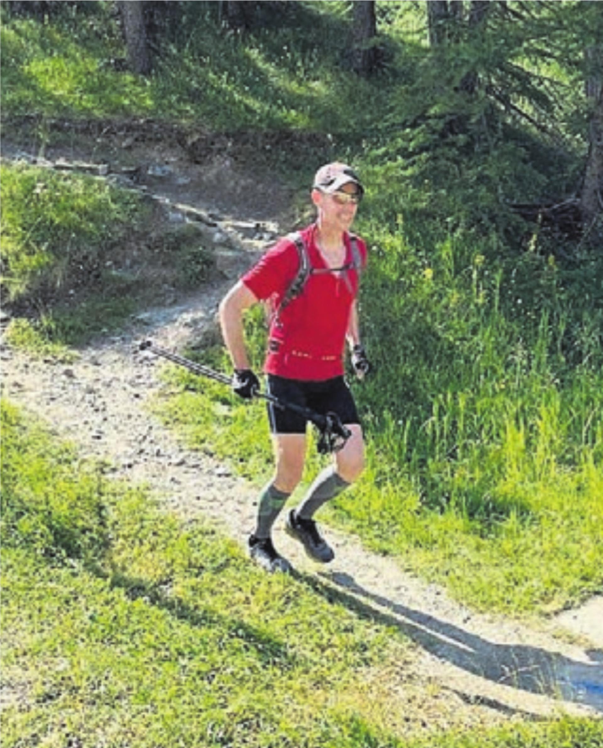 Zum vierten Mal am Gondo-Marathon: Thomas Raiser. Bild: zg