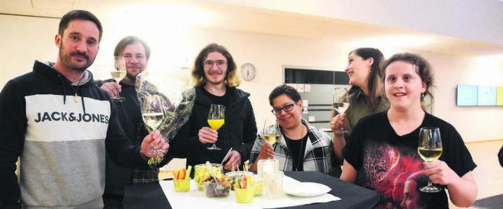 Allen Grund zum Feiern